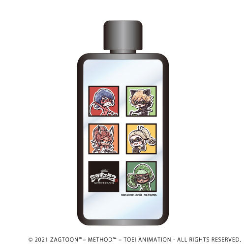Miraculous Ladybug & Cat Noir Frame Square Bottle 01/ Window Frame Des ...