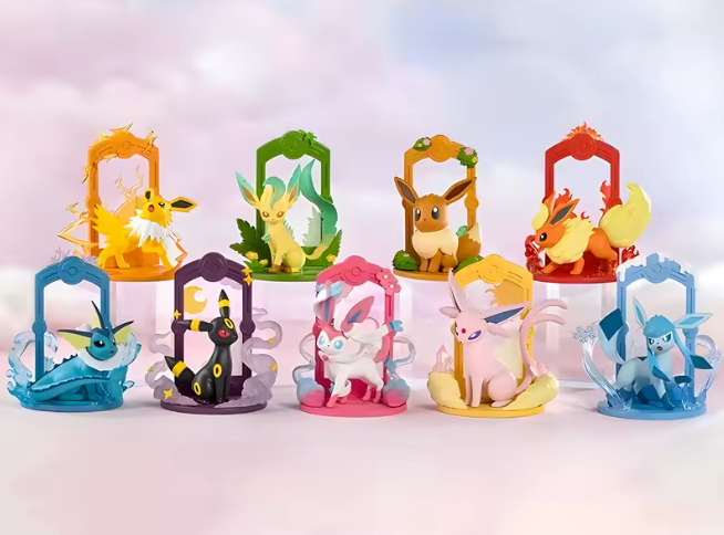 Pokemon Blind Box Eevee Evolution Frame Series Funism – Fragmented ...