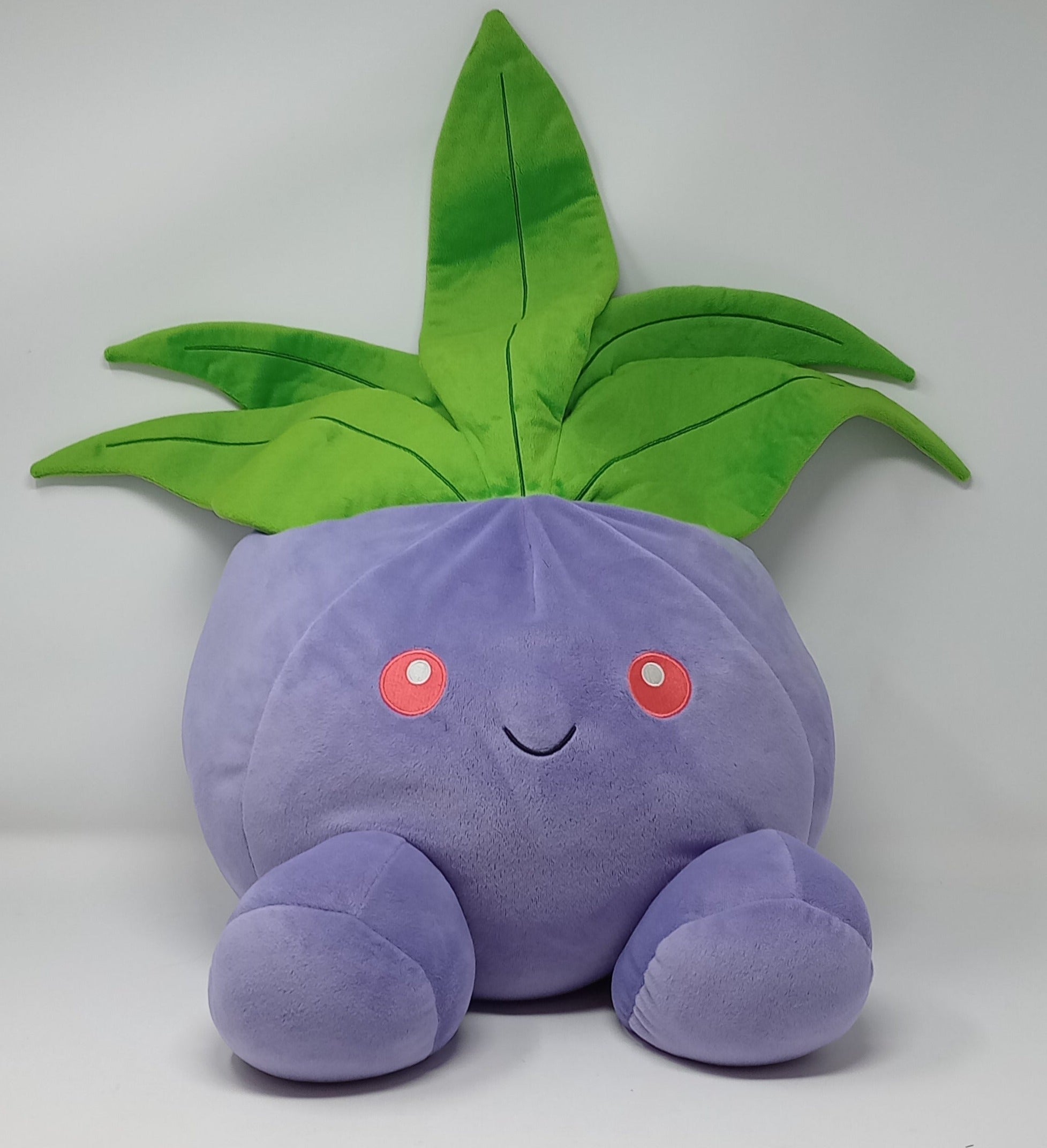 Pokemon Plush Oddish Mocchiri Manmaru Large Cushion Pokemon Center ...