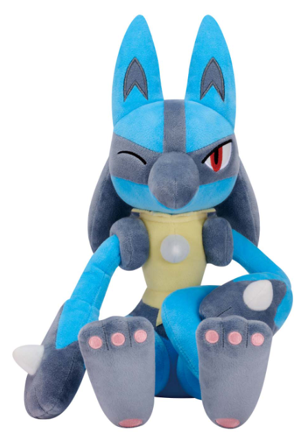 Pokemon Plush Lucario Look at my Tail 2025 Banpresto – Fragmented Nostalgia