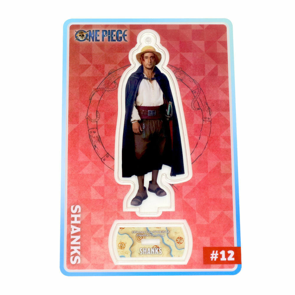 One Piece Acrylic Keychain and Stand Shanks Super Clear (Netflix Live ...